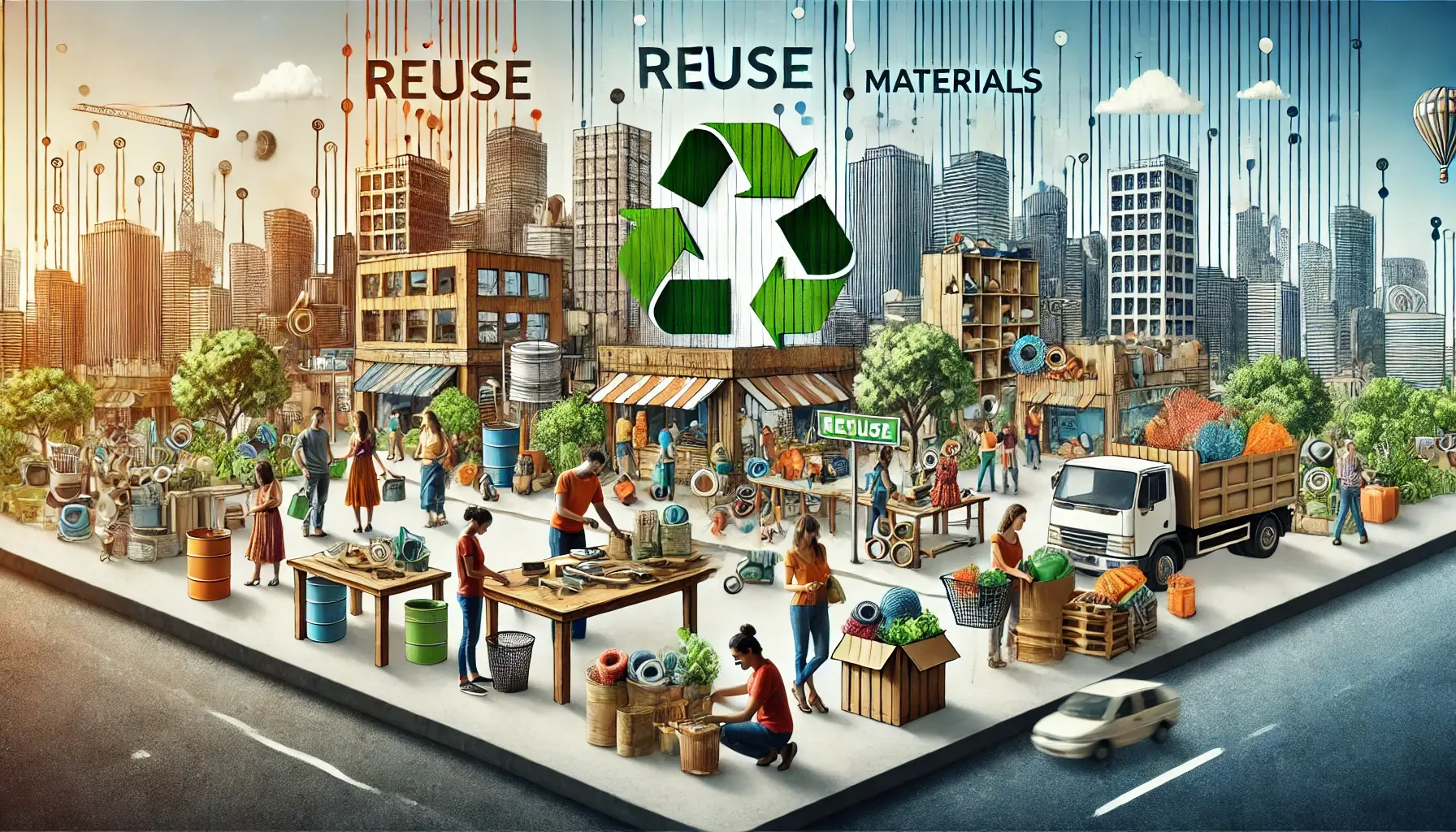 Reutilizar materiales: Innovación en las 3R's para la sostenibilidad ...